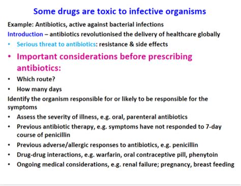 Iandi Principles Of Selective Toxicity Flashcards Quizlet