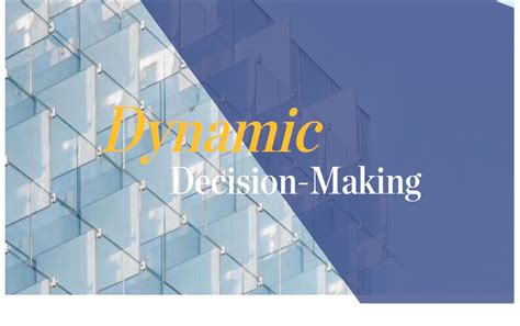 Dynamic Decısion Making Vistage Perspectives Magazine