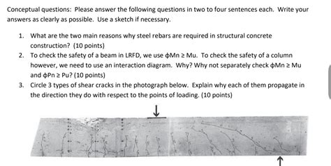 Solved Conceptual Questions Please Answer The Following