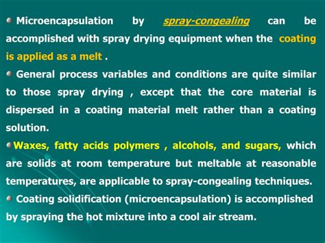 Ppt Understanding Microencapsulation Techniques And Applications Powerpoint Presentation Id