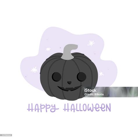 즐거운 할로윈 보내세요 소름 끼치는 웃는 호박 벡터 일러스트 레이 션 평면 디자인 10월에 대한 스톡 벡터 아트 및 기타 이미지 10월 가공의 인물 가을 Istock