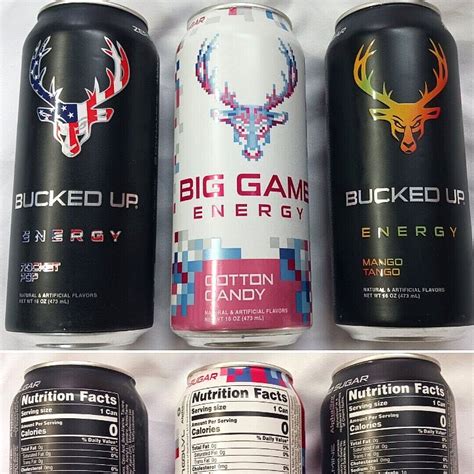 Bucked Up Energy Drinks 16 Oz 24 Pack Af Supplements Mx