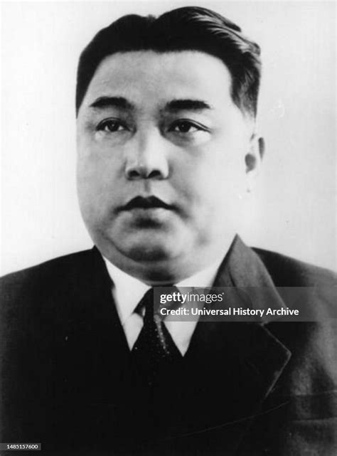 Kim Il Sung Was A North Korean Politician And The Founder Of North