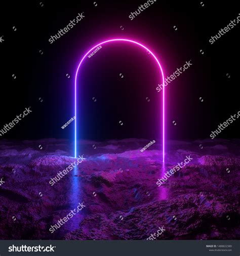 3d 렌더링 추상적 미니멀리즘 배경 분홍색 스톡 일러스트 1488822380 Shutterstock