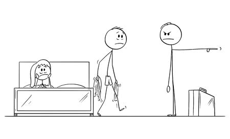 Vector Of Vector Cartoon Stick Figure ID 122965468 Royalty Free Image Stocklib