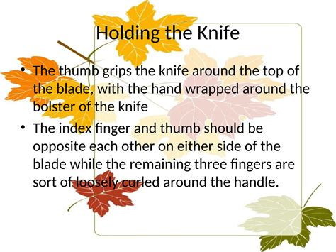 Basic Knife Cut Wrgaserghserthsethserthsppt