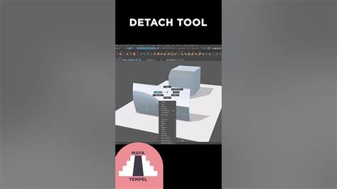 Maya Shorts Detach Tool 01 Youtube