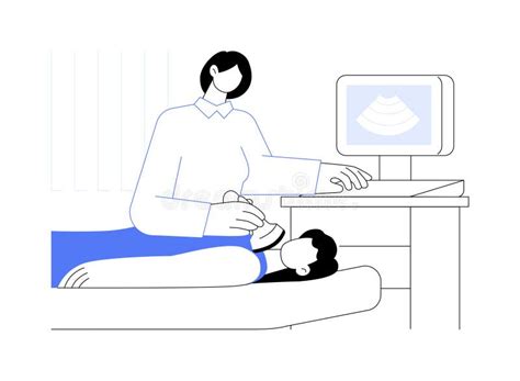 Thyroid Check Up Abstract Concept Vector Illustration Stock Illustration Illustration Of