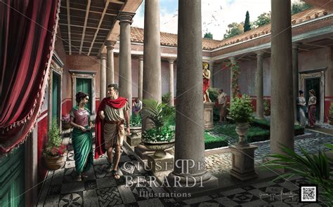 Artstation Roman Domus Ancient Roman Villa Life In Ancient Rome