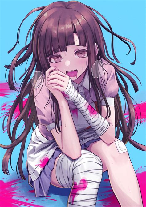Safebooru 1girl D Apron Bandaged Arm Bandaged Leg Bandages Bandaid