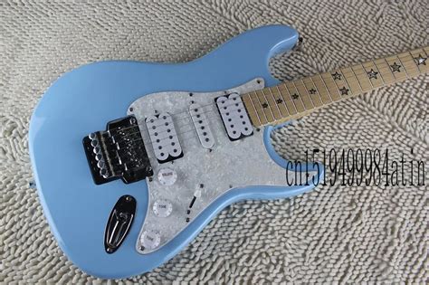 일렉트릭 기타 커스텀 바디 샵 프렛보드 펜타그램 더블 롤 기타 16 최고 품질 Aliexpress