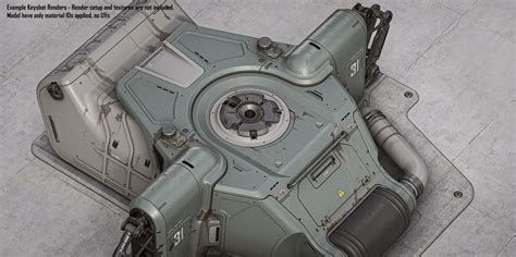 Utilization Container 3d Model Cgtrader