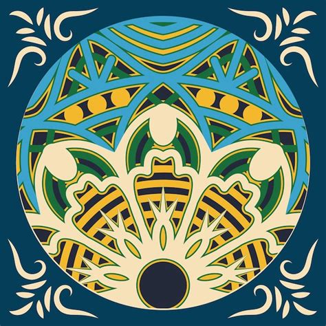 Premium Vector 3d Shadow Box Mandala