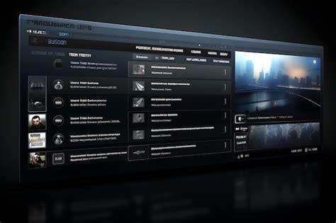 Ui Design Concept For Social Mobile Application Premium Ai Generated