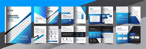 Corporate Company Profile Brochure Annual Report Booklet Business Proposal Layout Concept Design