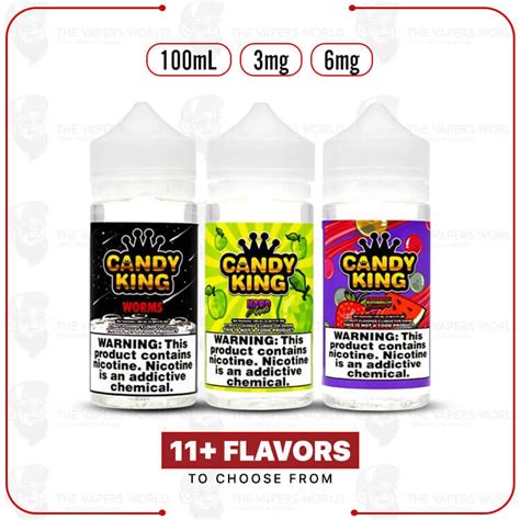 Buy Candy King 100ml E Juice Online The Vapers World