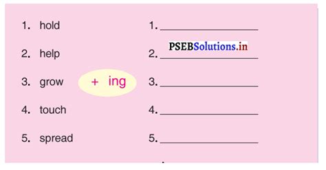 Pseb 3rd Class English Solutions Chapter 3 Trees Pseb Solutions