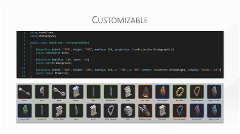Asseticons Dynamic Scriptableobject Icons And More Community