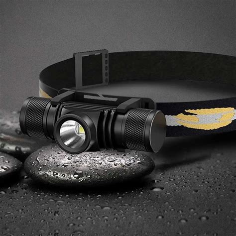 Фонарь налобный с регулировкой яркости, 18650 лм, USB Type C | AliExpress