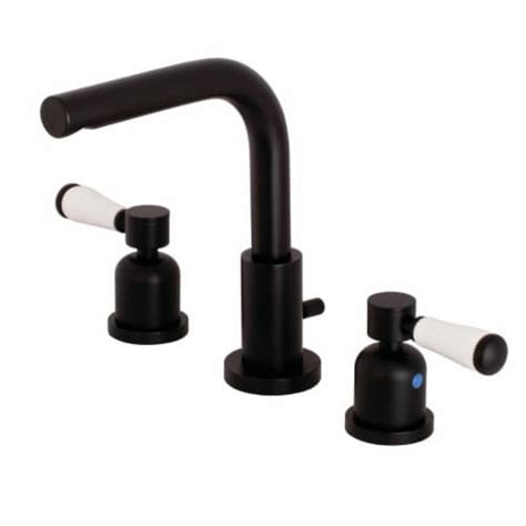 Fauceture Fsc8950dpl 8 In Widespread Bathroom Faucet Matte Black 1