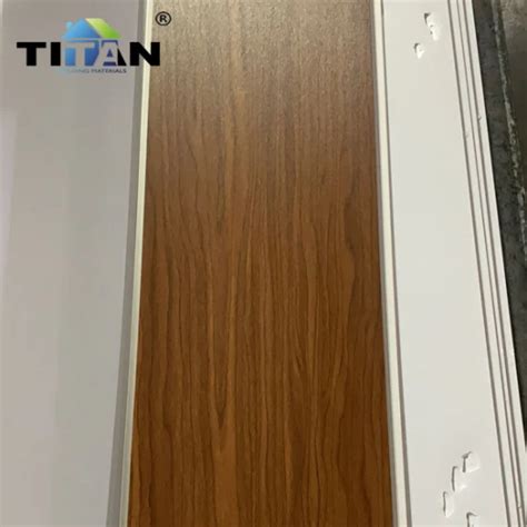 Philippines 40cm Wood Grain Designs Laminated Pvc Ceiling Pvc Wall