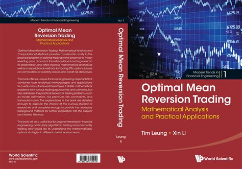 Optimal Mean Reversion Trading Mathematical Analysis And Practical Applications Department Of