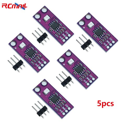Rcmall Sensor De Intensidad Ultravioleta Para Arduino 5 Mcu Guva S12sd Luz Solar Alta