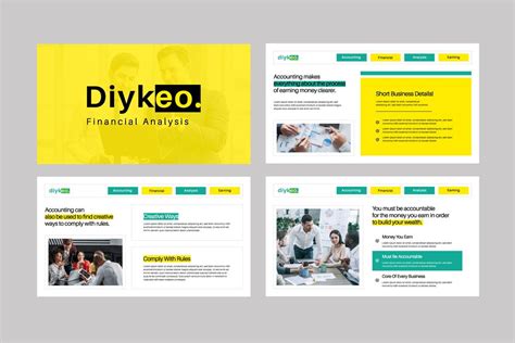 Financial Analysis Presentation Template Design Presentation Template