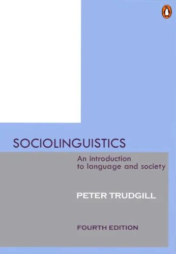 خرید کتاب Sociolinguistics An Introduction To Language And Society دانلود کتاب