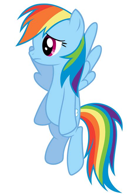 Rainbow Dash Vector At Collection Of Rainbow Dash