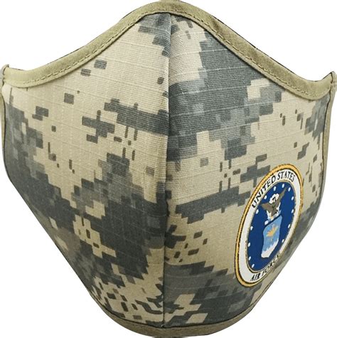 Us Air Force Logo Camo Face Mask Military Face Masks