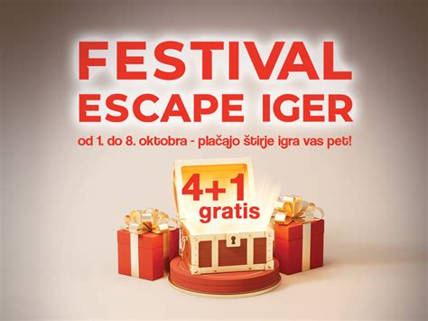 Festival Escape Iger Teden Praznovanja Ob Svetovnem Dnevu Er Iger