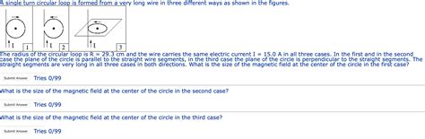 solved a single turn circular loop is formed from a very