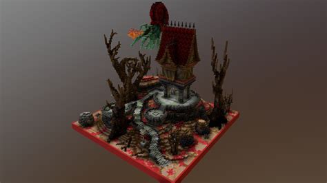 Nether Spawn 3d Model By Koraprojects 36bf245 Sketchfab