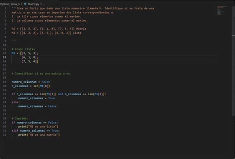 Felipe Morales Alvarez On Linkedin Python Vscode Matrix Matriz List Fullstack