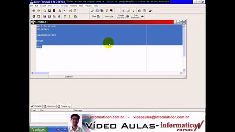 Aula 951 Algoritmos E Logica De Programação Dev Pascal Youtube