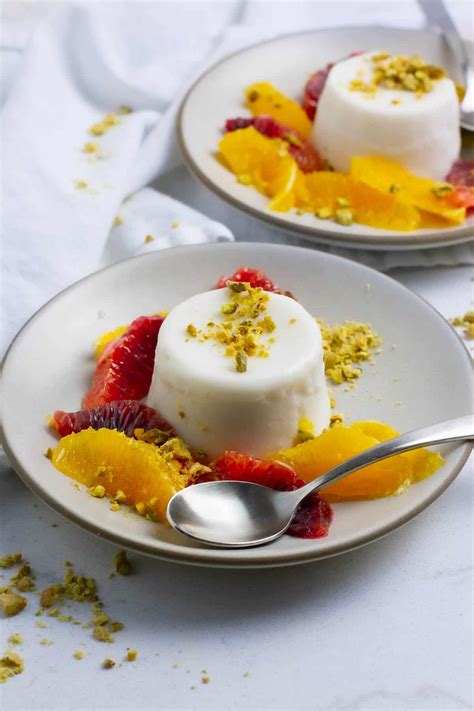 Coconut Panna Cotta Plates By Nat