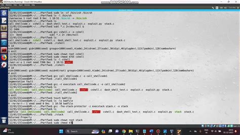 Bufferoverflowvulnerability Lab Seedubuntu 1604 Youtube