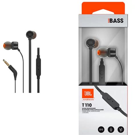 Fone De Ouvido JBL T110 Pure Bass Preto ORIGINAL Shopee Brasil