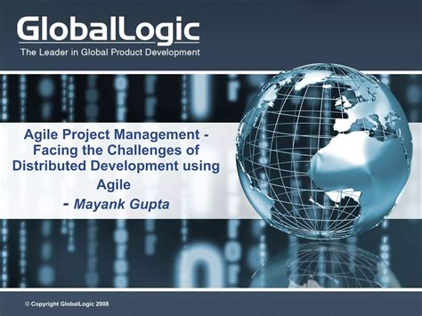 Agile Project Management Facing The Challenges Of Distributed