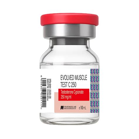 Testosterone Cypionate 250mg Evolved Muscle