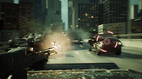 The Matrix Awakens Chase Scene Youtube