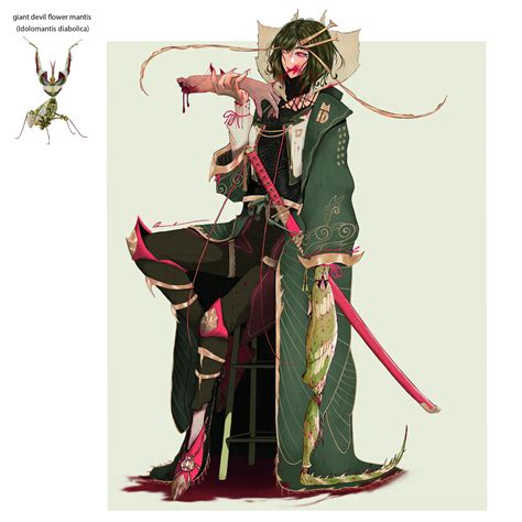Devil Flower Mantis