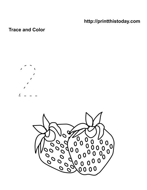 Number 2 To Print