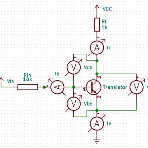 Assembly Of The Transistor Device In Common Emitter Configuration Used