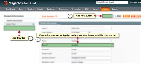 Magento 19 How To Add Button And Tab After Save Data In Admin Form