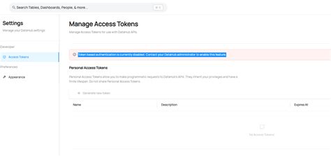 Docker Datahub Token Based Authentication Is Currently Disabled Contact Your Datahub