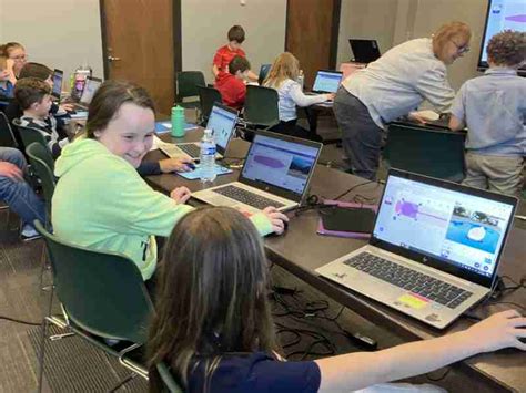 Sanger Library Hosts Coding Classes Kool Kat Science