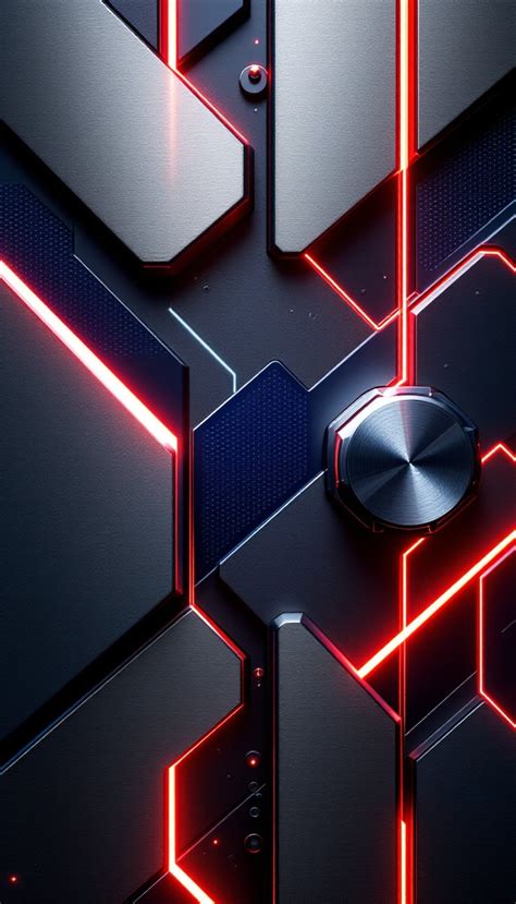 Free Glowing Tech Interface Photo Futuristic Technical Metallic