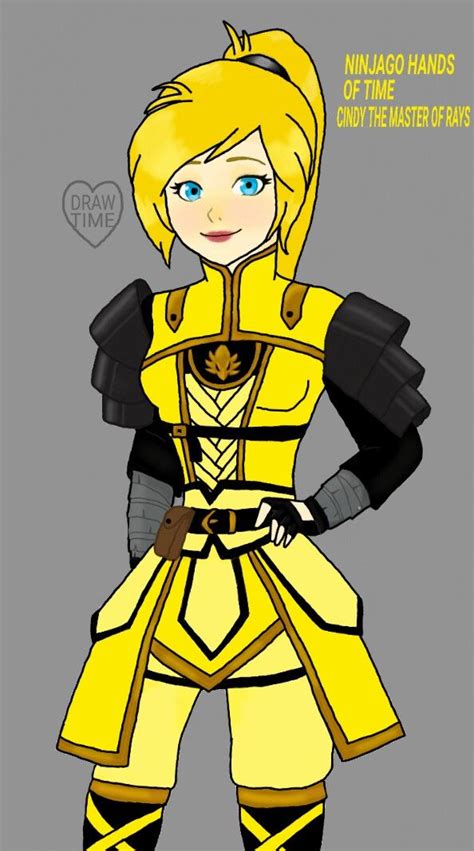 Lego Ninjago Yellow Ninja